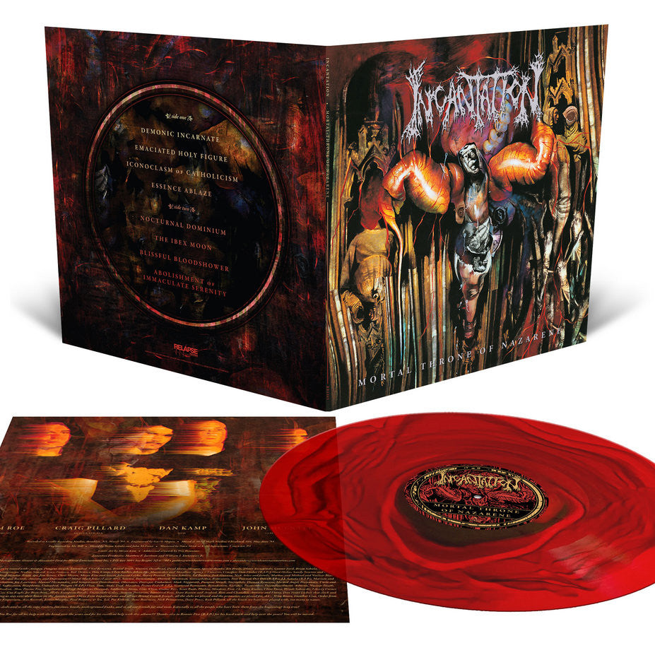 Incantation - Mortal Throne Of Nazarene – Crash Records