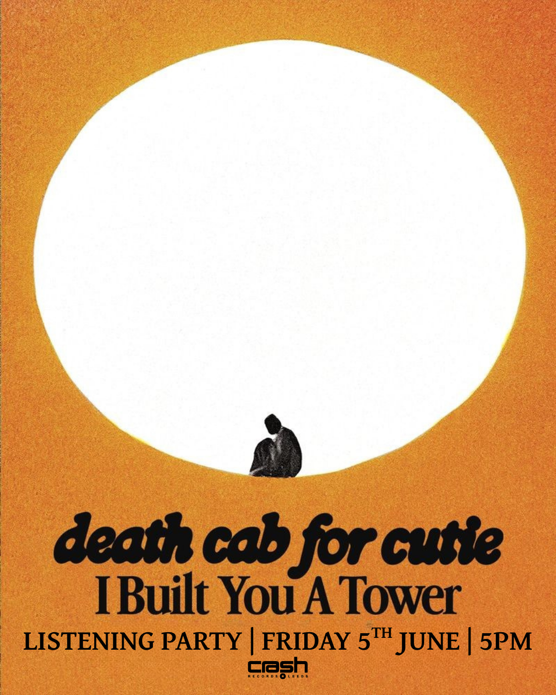 Death Cab For Cutie - I Built You A Tower + LISTENING PARTY – Crash Records