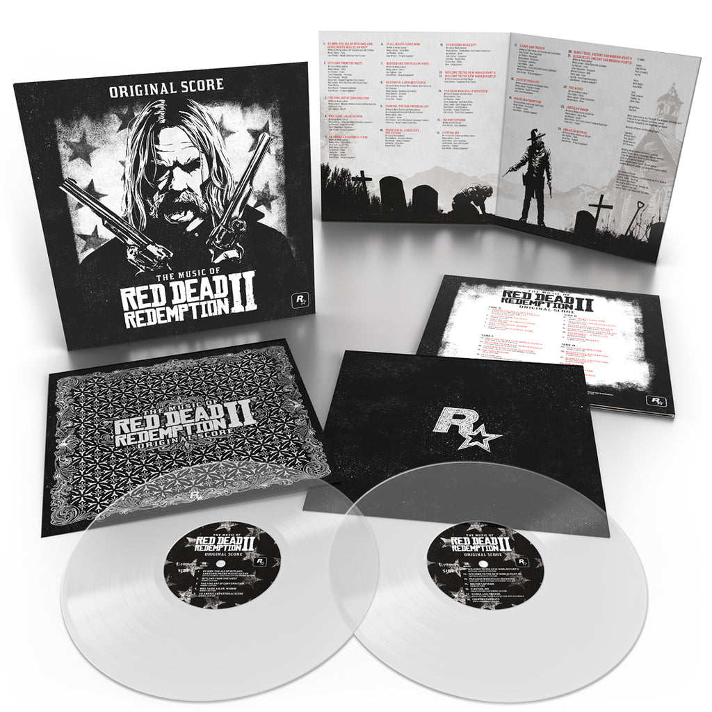 Red Dead Redemption II - Original Game Score: Clear Vinyl 2LP – Crash ...